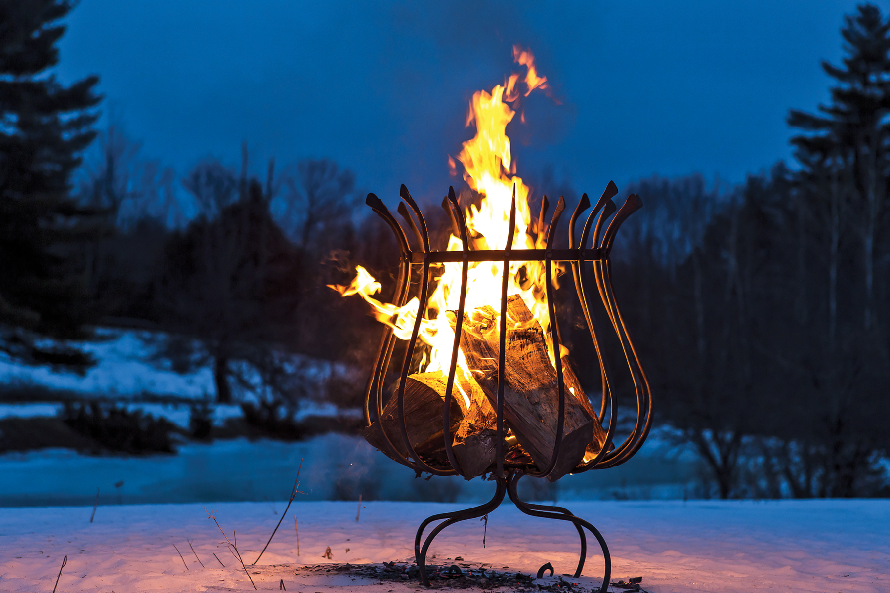 Scottish Thistle Fire Brazier – Mother Earth News